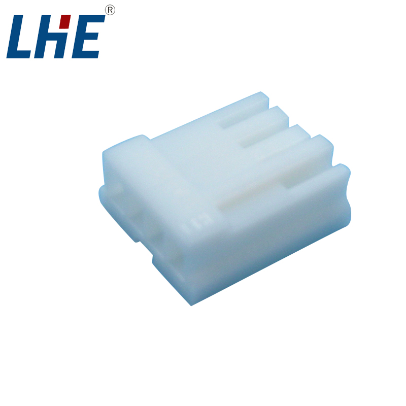 Amp 4 Pin Connector 171880 Pa66 Wire Connector- %sitename