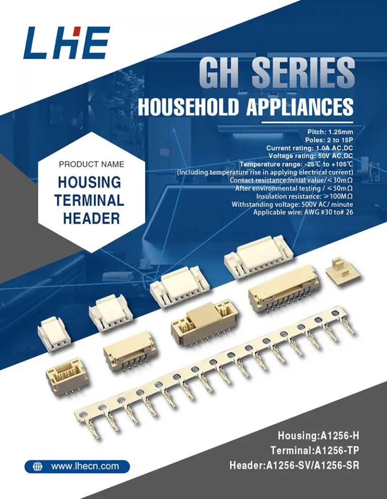 Hot products recommended 丨GH series connectors - LHE Electronics