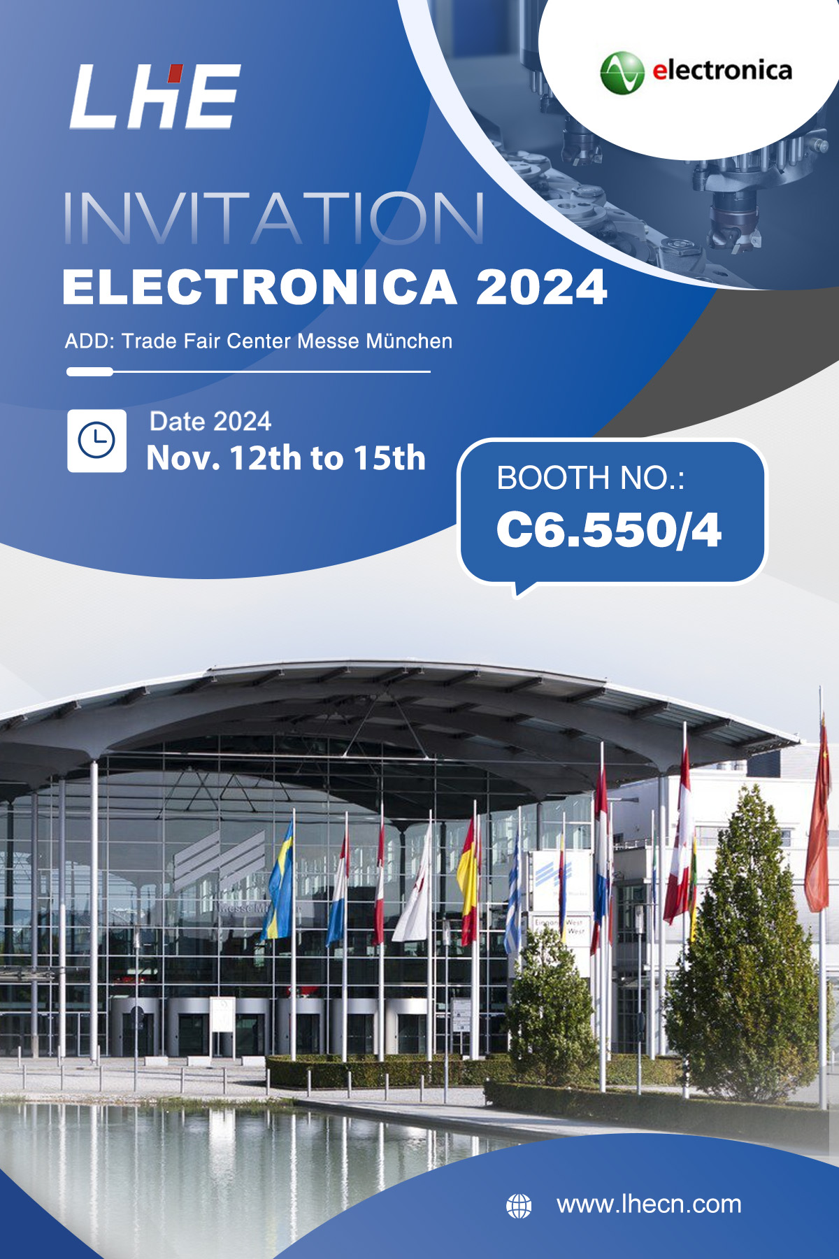 Join Us at Electronica 2024 in Munich - LHE Electronics